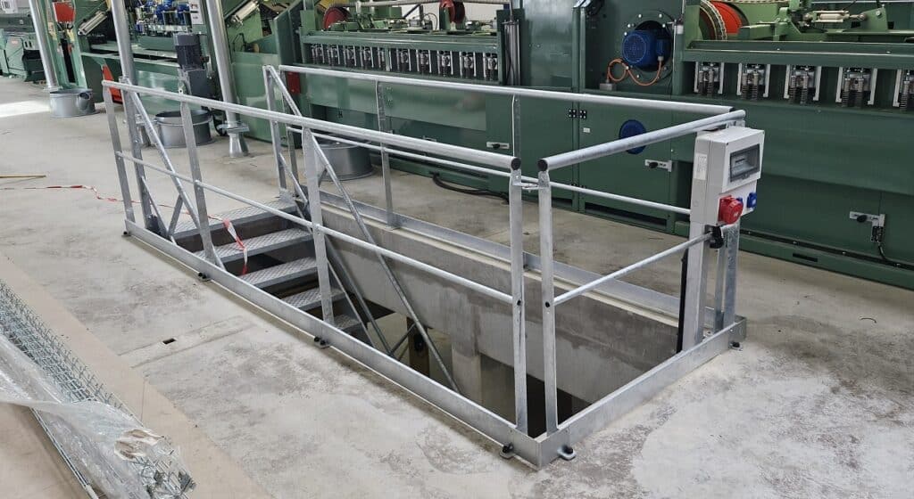 Garde-corps technique acier soudé | Anoxa