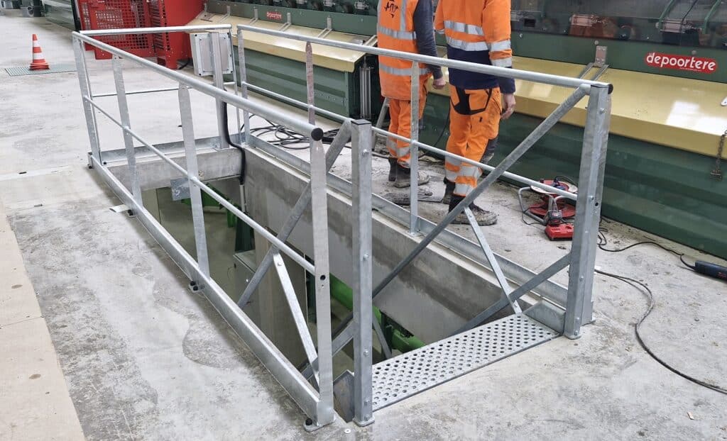 Garde-corps technique acier soudé | Anoxa